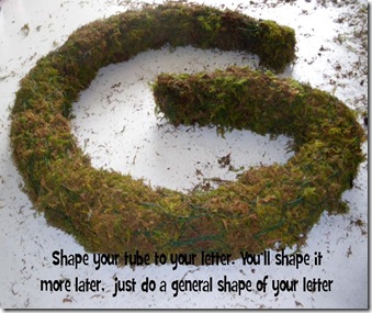 Pottery Barn Moss Letter Tutorial - Girl Loves Glam